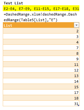 Using Excel to Convert a Number List to Dashed String of Ranges | Math ...